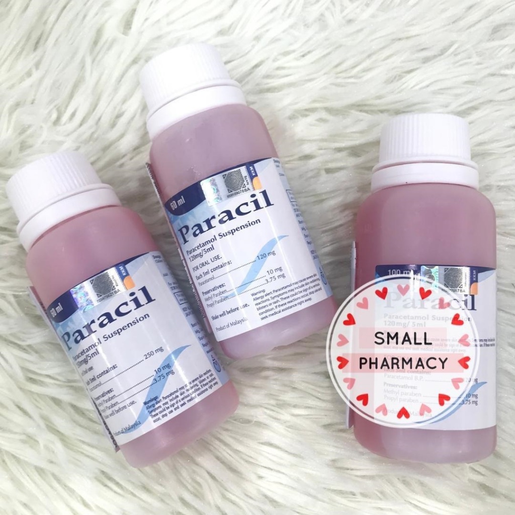 SM Paracil Suspension 120MG 100ML /120MG 60ML/250MG 60ML | Shopee Malaysia