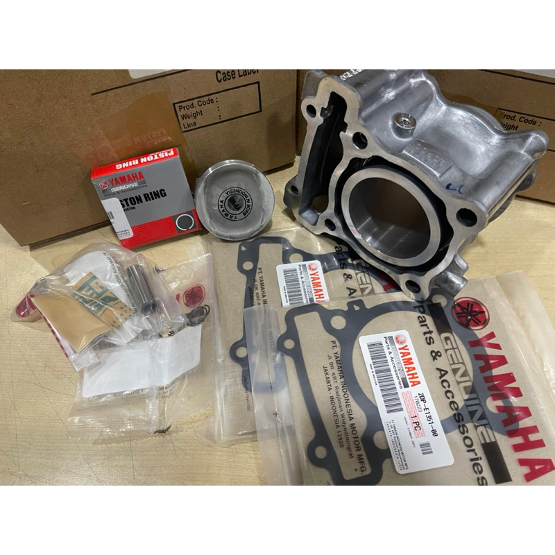 100% ORIGINAL - YAMAHA NMAX V1 /NVX155 V1/MT15 CYLINDER BLOCK KIT SET ...