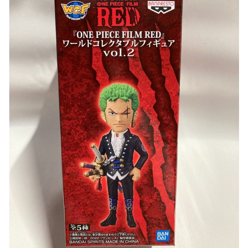One Piece Film Red Roronoa Zoro Vol.2 WCF Figures | Shopee Malaysia