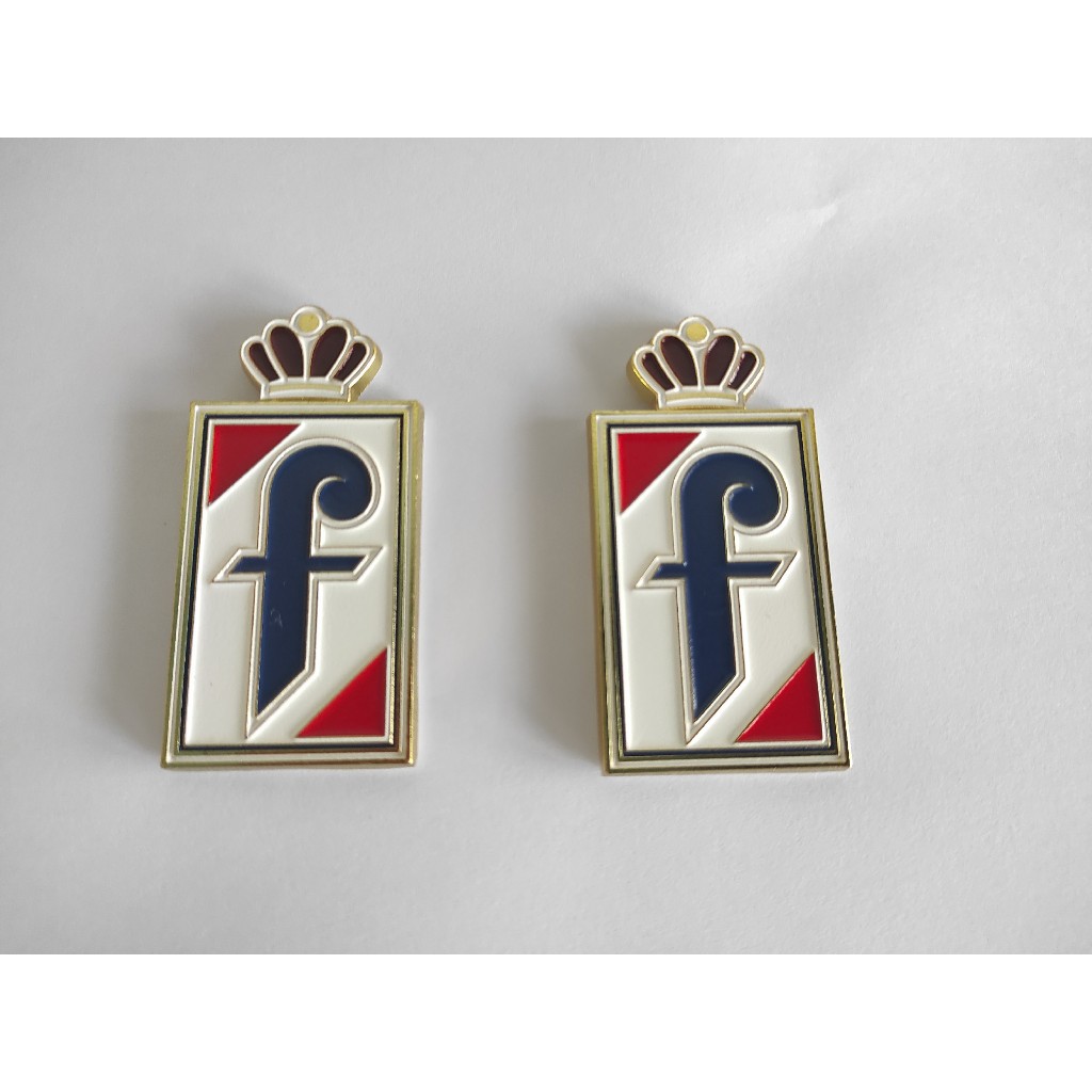 pininfarina f emblem 2pc fiat coupe alfa romeo Ferrari lamborghini ...
