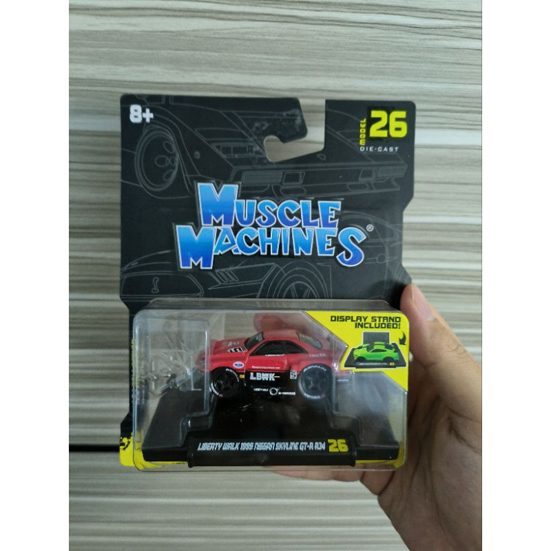 🚗Muscle Machines Nissan Skyline GT-R R34🚗 | Shopee Malaysia