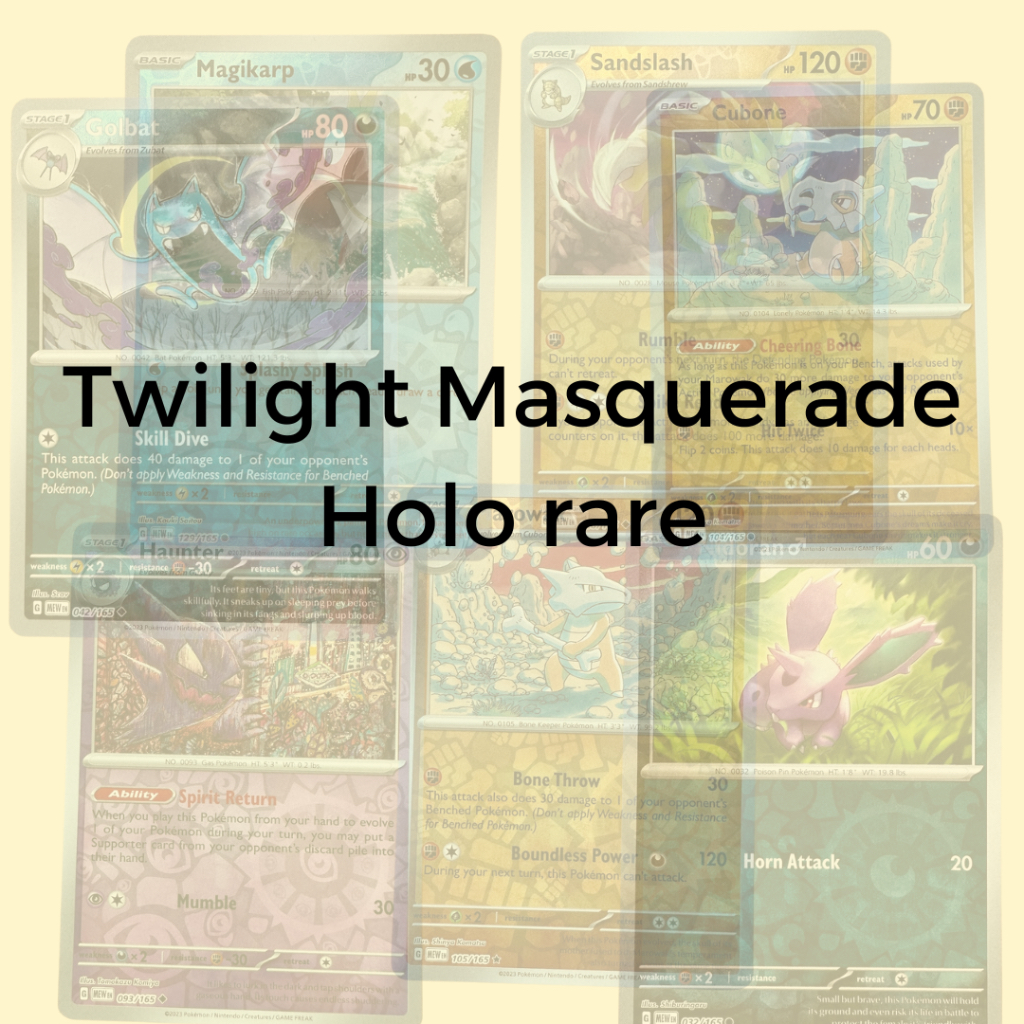 Holo Rare | SV06 Twilight Masquerade [Pokemon TCG] | Shopee Malaysia