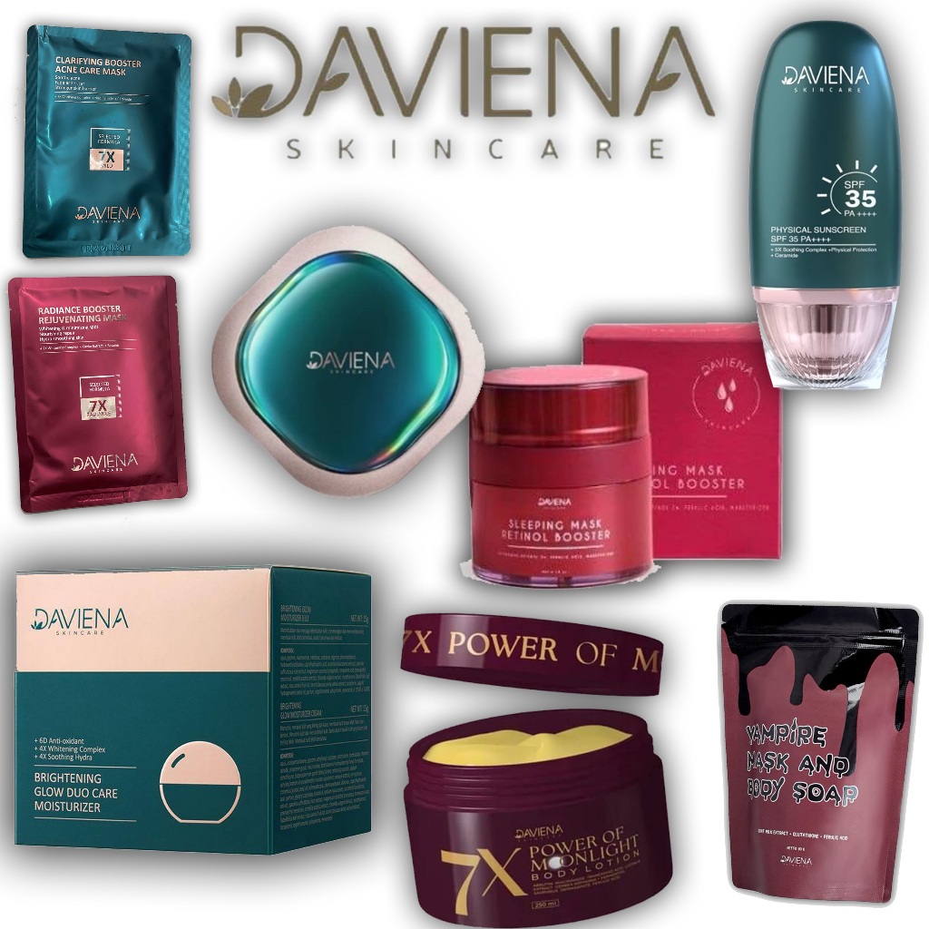 DAVIENA SKINCARE PAKET HEMAT ALL PRODUK | Shopee Malaysia