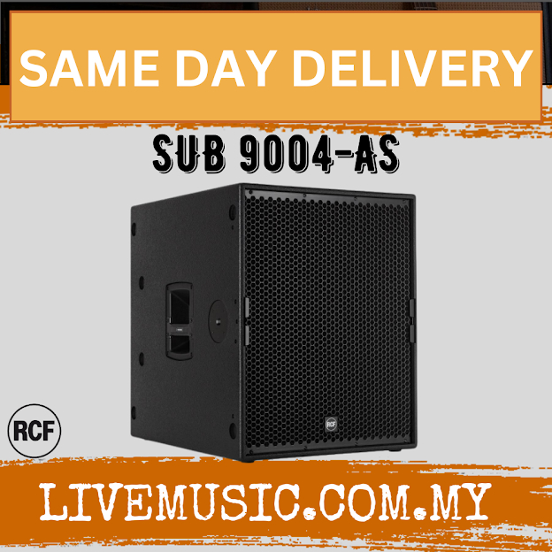 RCF SUB 9004-AS 1 X 18" Active Subwoofer ( SUB9004AS / SUB 9044 AS ) | Shopee Malaysia