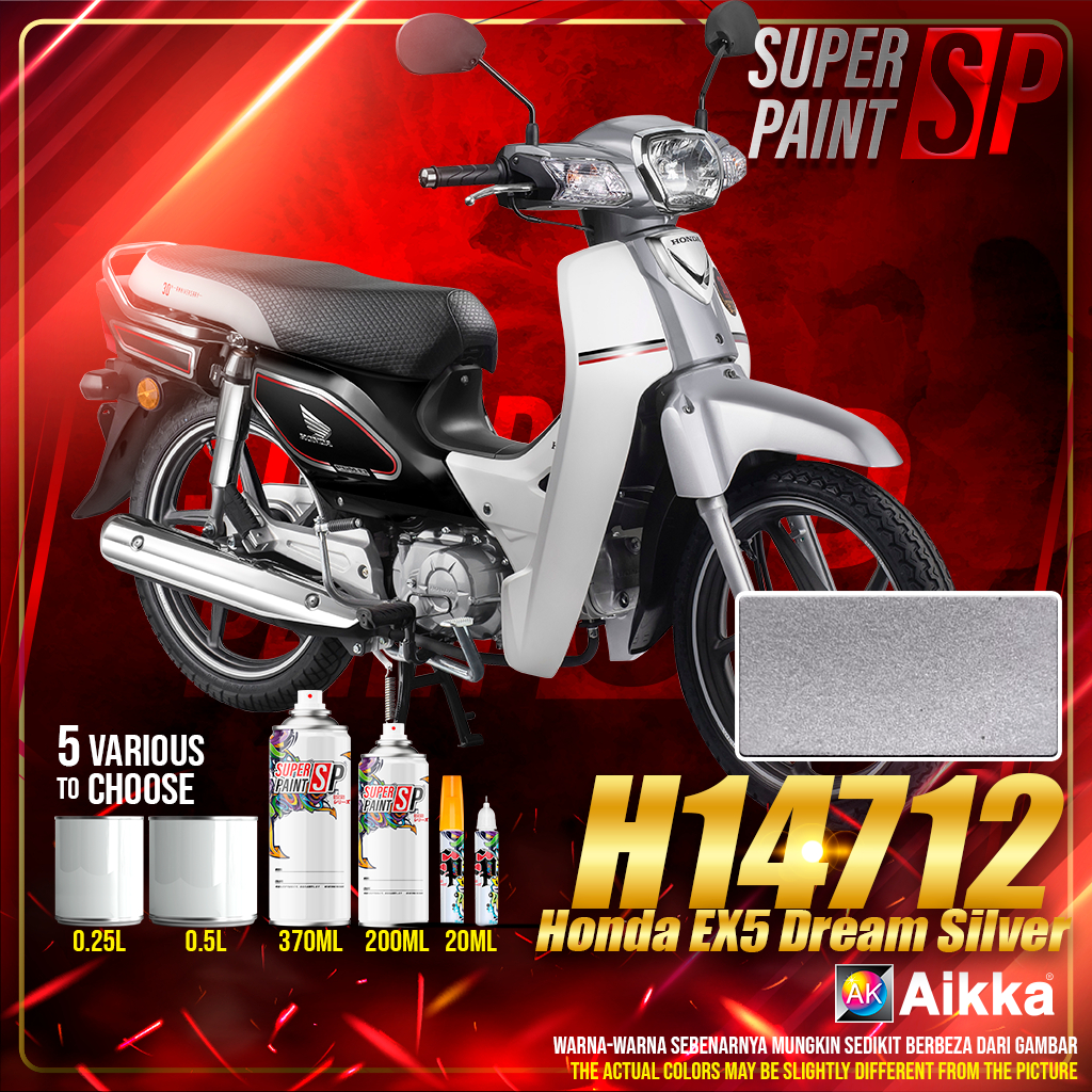 AIKKA H14712 | HONDA EX5 Dream Silver | Honda Motor Color Original 2K ...