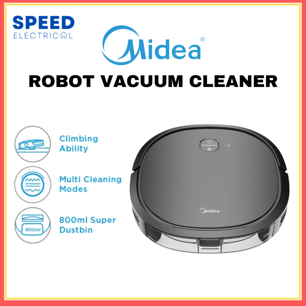 MIDEA ROBOT VACUUM CLEANER MVC-M3L 扫地机器人 VACUUM ROBOT | Shopee Malaysia