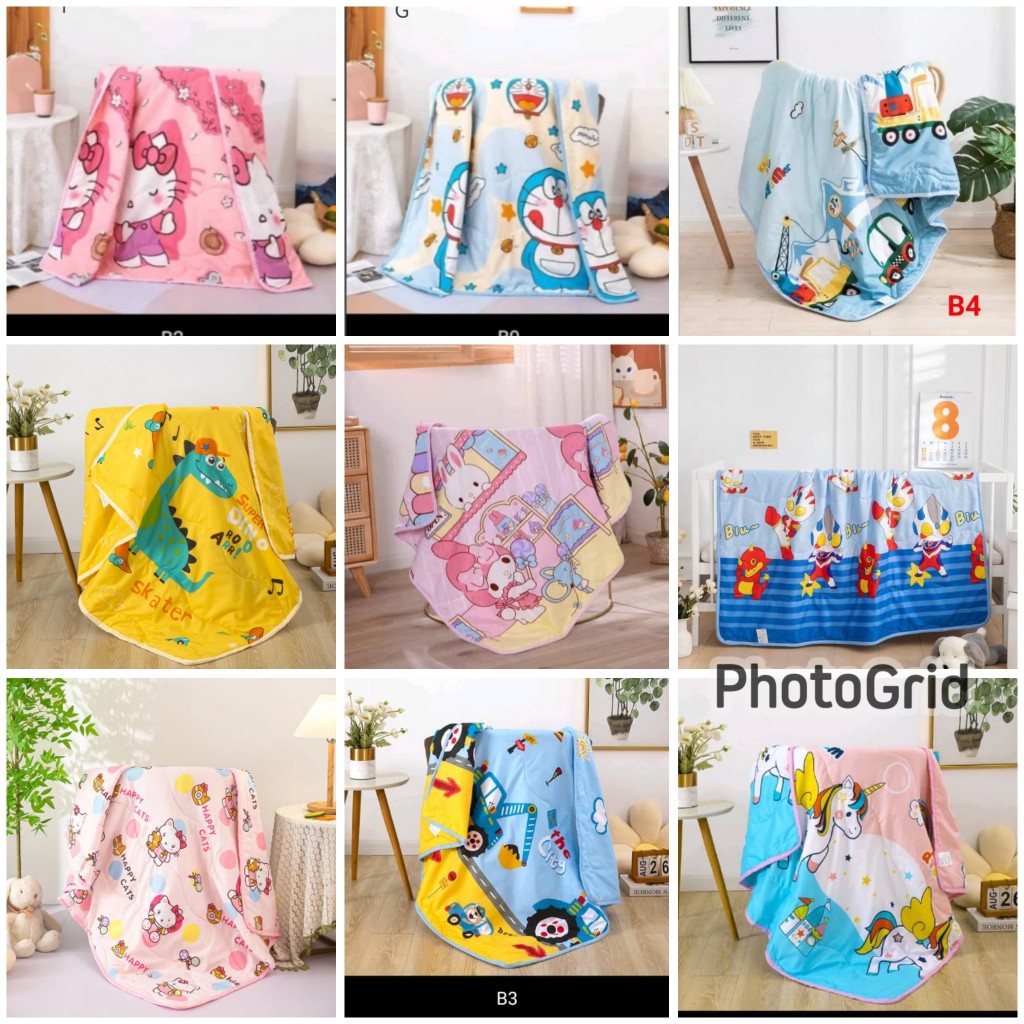 🔥READY STOCK🔥FURNIMALL Kids Blanket/Baby Blanket/Children Blanket/Kids ...