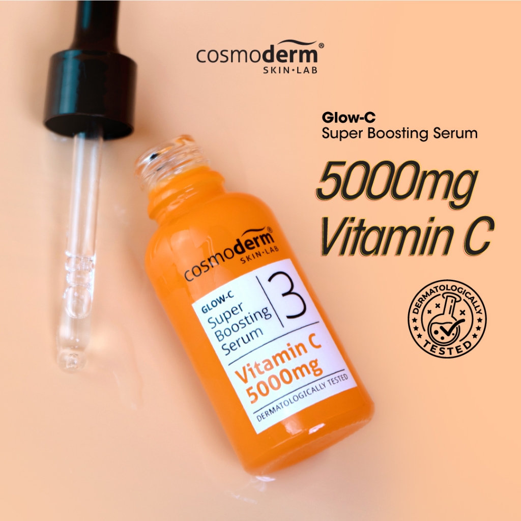 Cosmoderm Glow-C Super Brightening Boosting Serum (30ml) | Shopee Malaysia