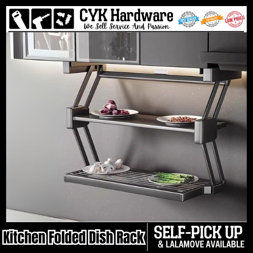 Kitchen Extendable Cupboard Shelf 2-Tier Cabinet Organization Shelf for ...