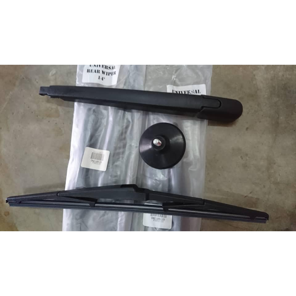 Universal Dummy Rear Wiper 14" GSR Honda Perodua Toyota Proton | Shopee ...