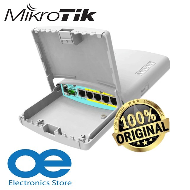 MikroTik RB960PGS-PB PowerBox Pro 5 x Gigabit With 4 x PoE Out Ports ...