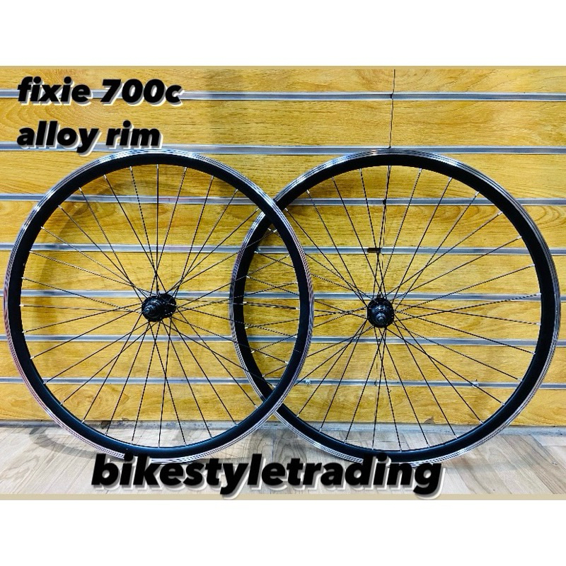RIM FIXIE / WHEEL SET FIXIE / Basikal Fixie / ROCK BIKE RIM FIXIE 700 ...
