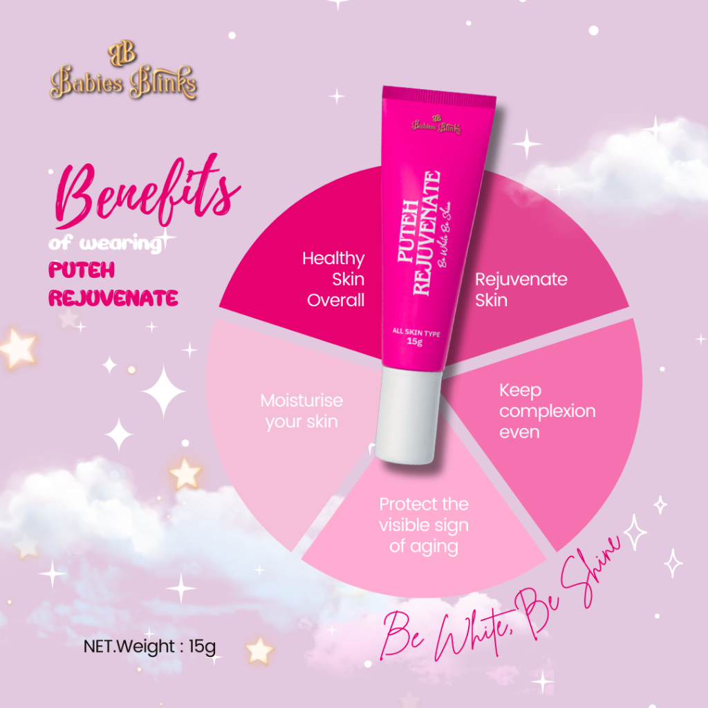 PUTEH REJUVENATE 15gm Whitening Cream by Babies Blinks 15gm #datinlyanazhassan #puteh # ...