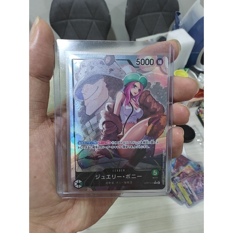 One Piece OPTCG OP07-019 Parallel Leader Bonney | Shopee Malaysia