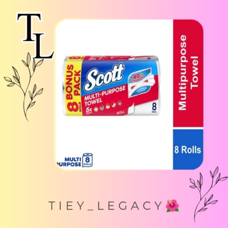 TISU SCOTT 6+2ROLL (Multi Purpose Towel) | Shopee Malaysia