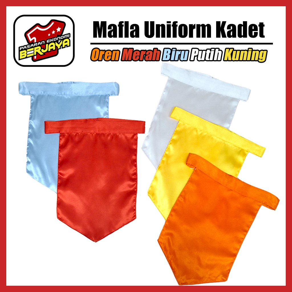 MAFLA Kadet Persatuan Uniform Kokurikulum Sekolah Merah/Biru/Putih ...