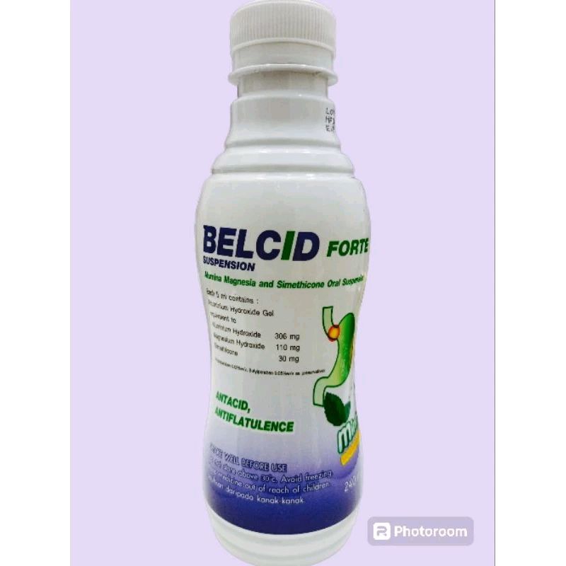 BELCID FORTE SUSPENSION FLAVOUR MINT SUGAR FREE 240ml | Shopee Malaysia