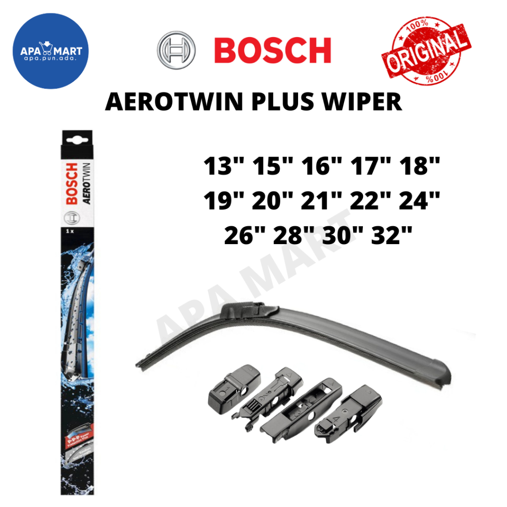 Genuine Bosch Aerotwin Plus Multi Clip Wiper Blade | Shopee Malaysia