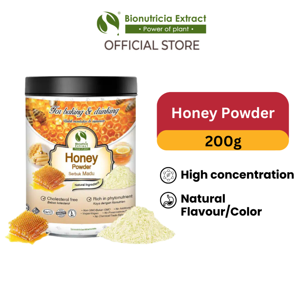 Bionutricia Honey Powder 200g | Shopee Malaysia