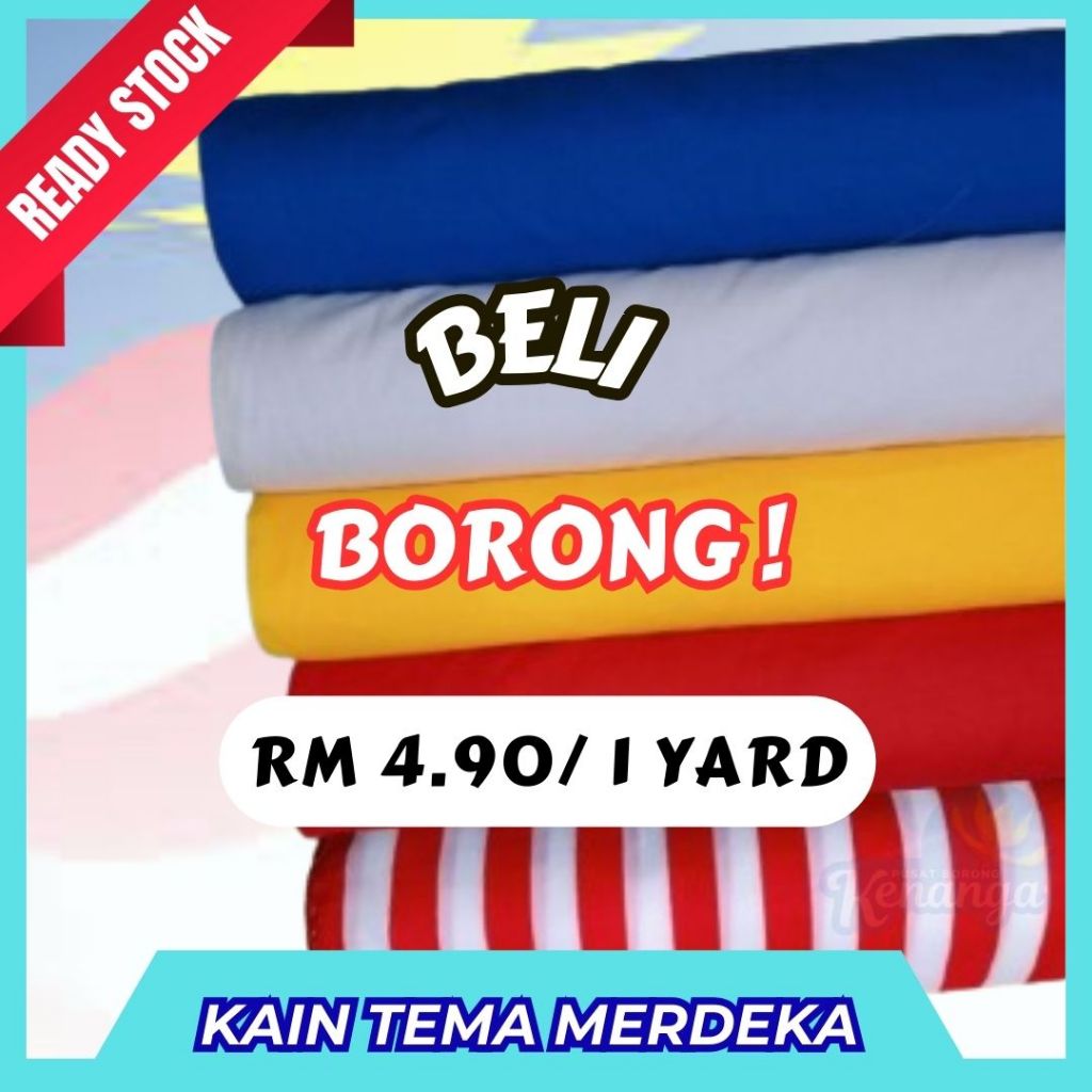 Kain Tema Merdeka [READY STOCK] | Shopee Malaysia