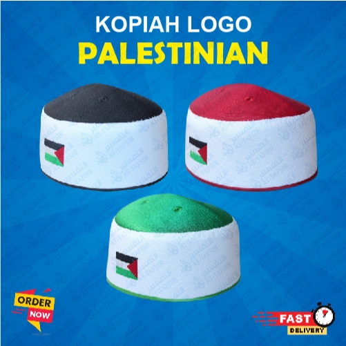 KOPIAH LOGO PALESTINE | Shopee Malaysia