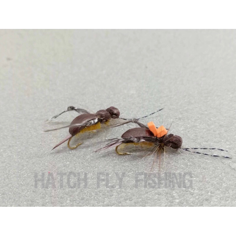 Fly lures ~ Foam back Cricket Fly (Floating) | Shopee Malaysia