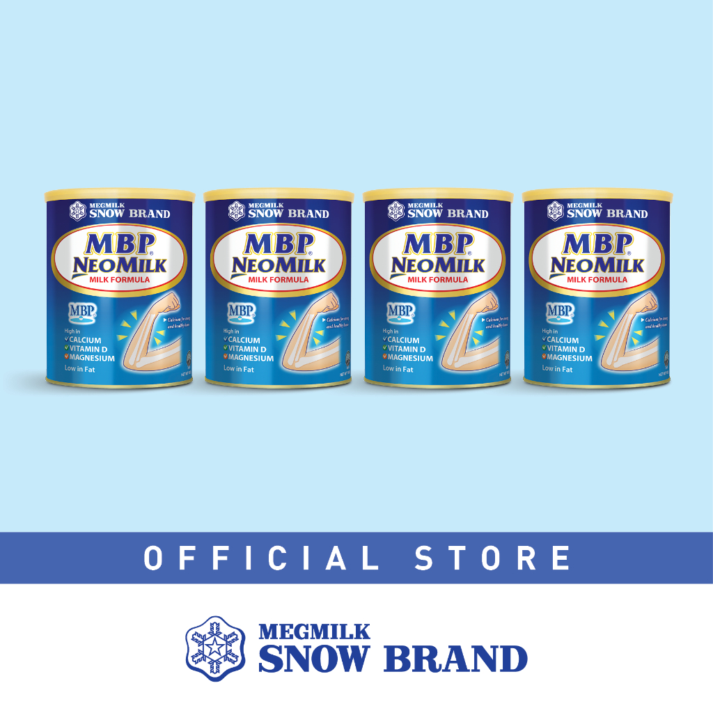 MEGMILK SNOW BRAND MBP NeoMilk Milk Formula [4 Tins] | Shopee Malaysia