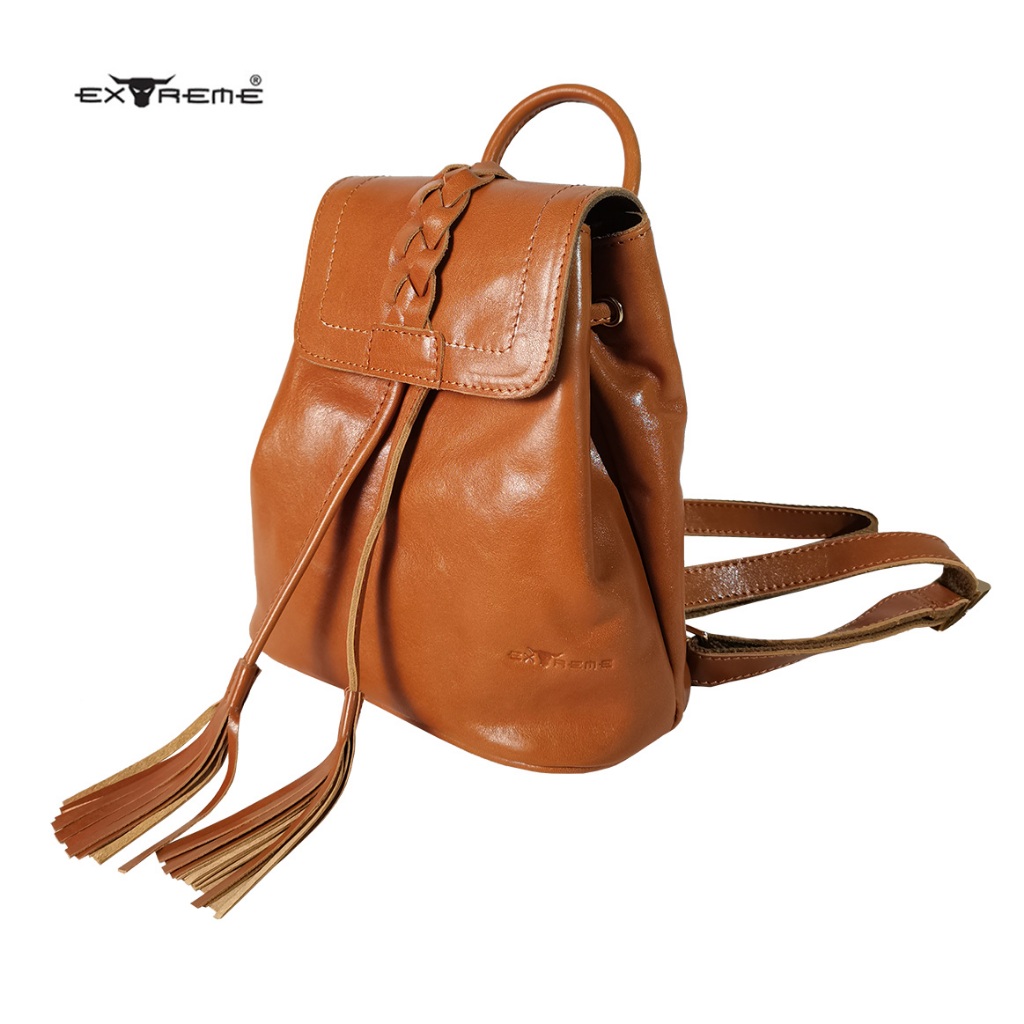 Leather Drawstring Backpack I Leather Backpack I Small Backpack I Beg ...