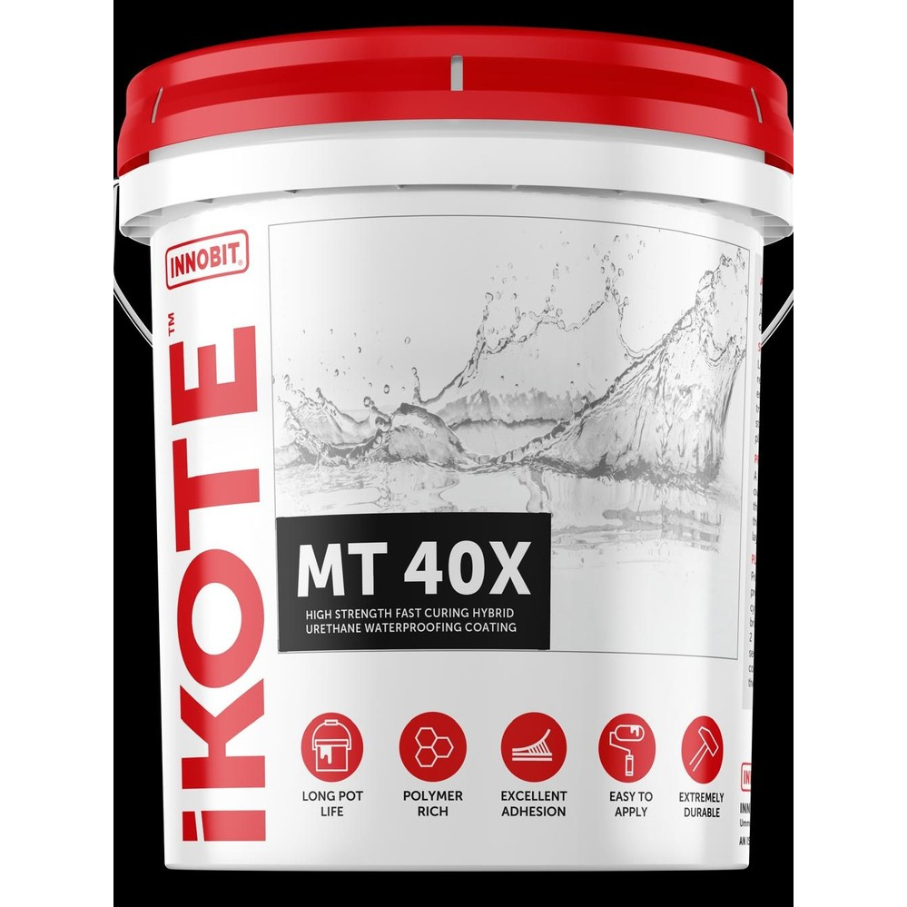 Innobit iKote MT40X Hybrid Urethane Waterproofing Membrane - Grey ...