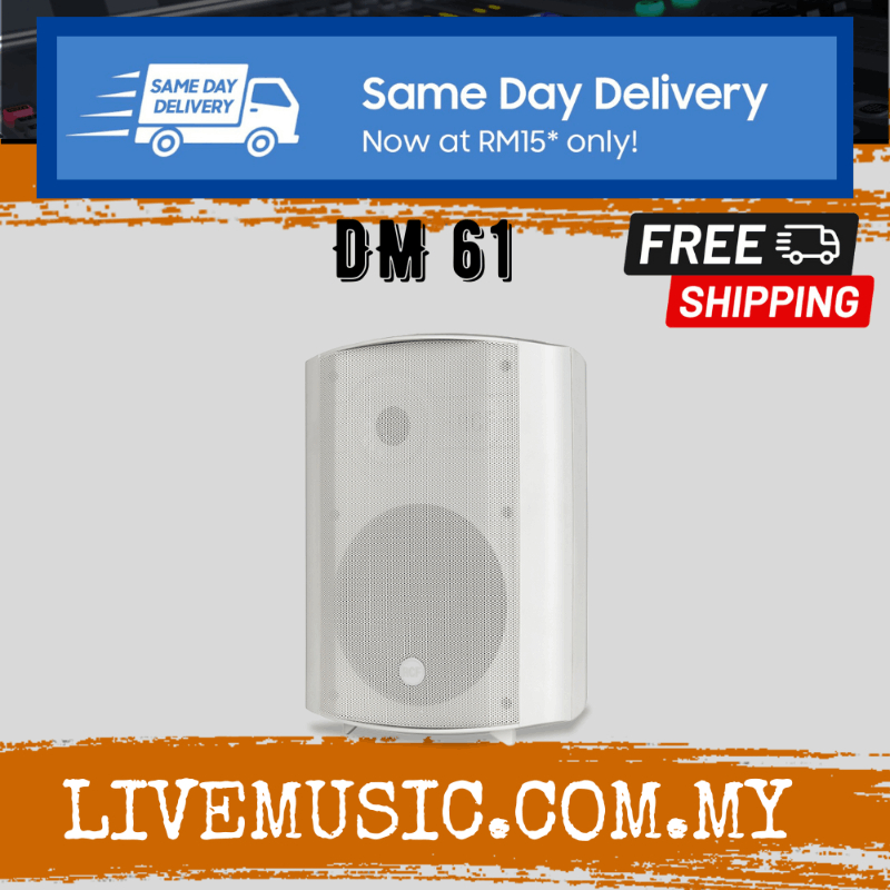 RCF DM 61 TWO-WAY COMPACT SPEAKER ( DM61 / DM-61 ) | Shopee Malaysia