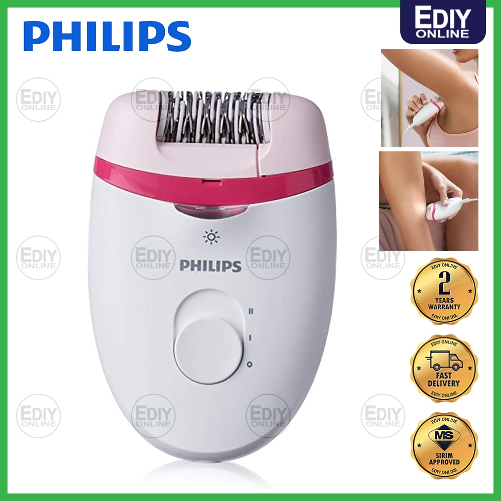 【NEW】 PHILIPS BRE255 BRE255/00 SATINELLE ESSENTIAL COMPACT EPILATOR HAIR REMOVER SHAVER PENCUKUR ...