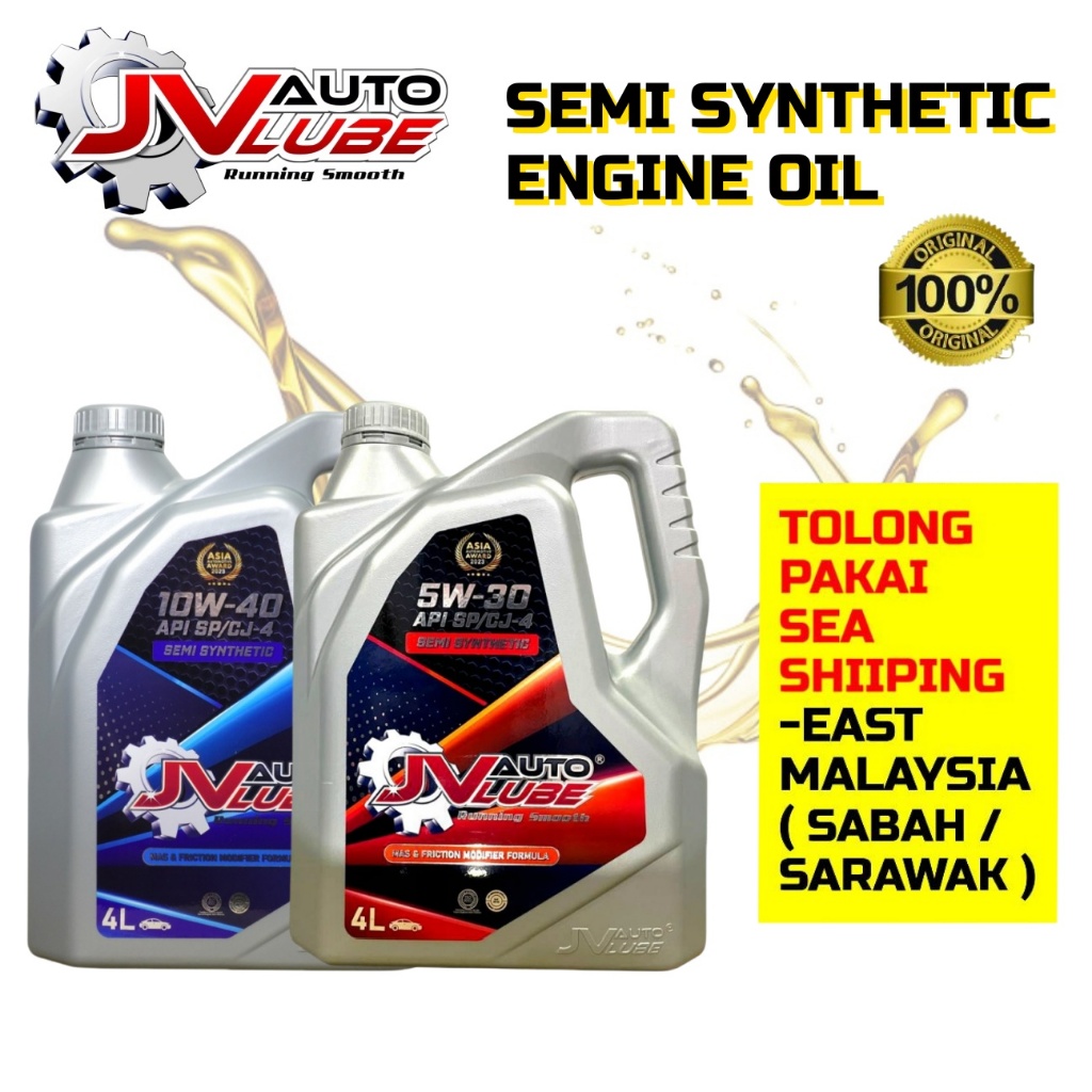 JV Auto Lube - Engine Oil 5W-30 10W-40 Original | Shopee Malaysia