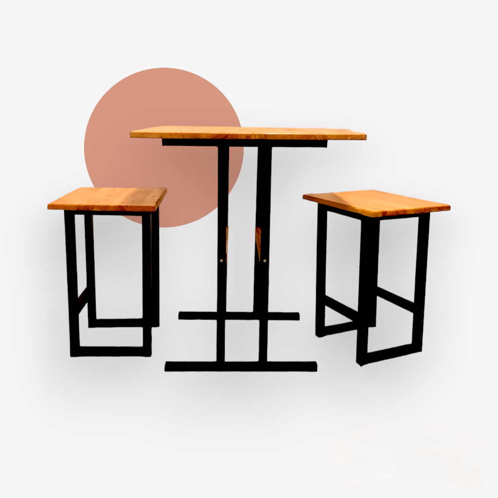 Coffee Table set | meja kopi | bangku | Shopee Malaysia