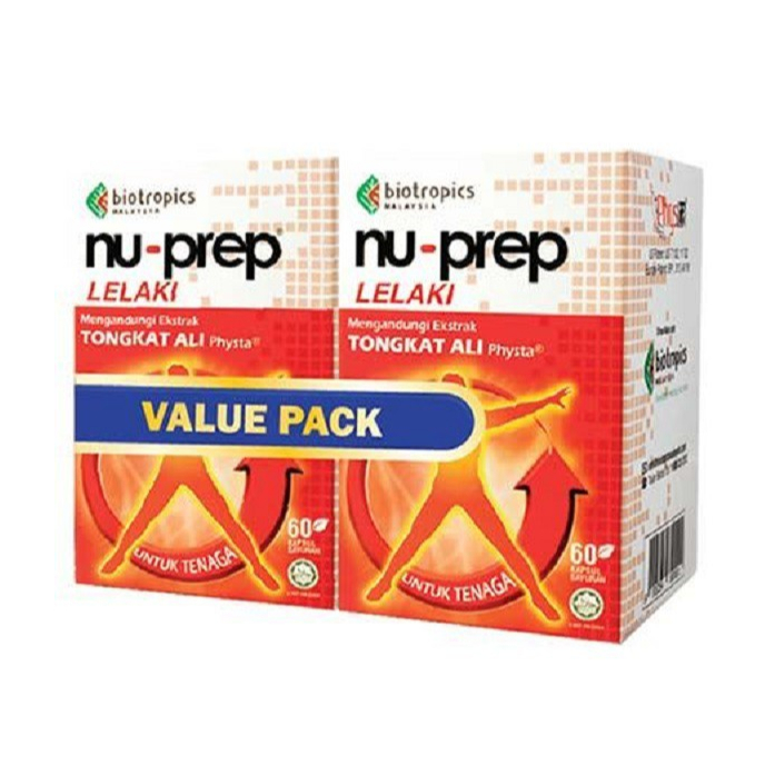 BIOTROPICS NU-PREP TWIN PACK 2x60'S ( Exp Date: 12/2026 ) | Shopee Malaysia