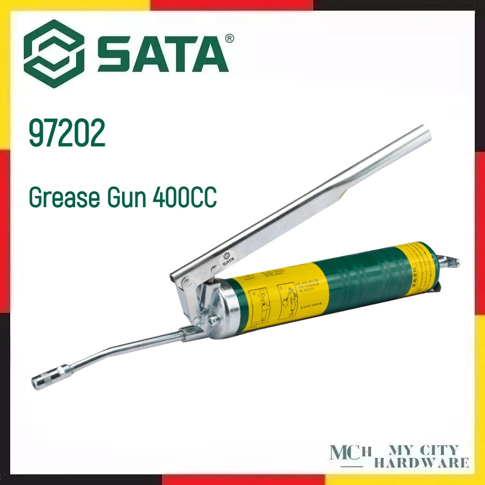 Sata 97202 400cc Hand-Operated Grease Gun | Shopee Malaysia