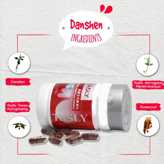 (2 BOTTLES) - TASLY KASLY DANSHEN PLUS CAPSULE | Shopee Malaysia