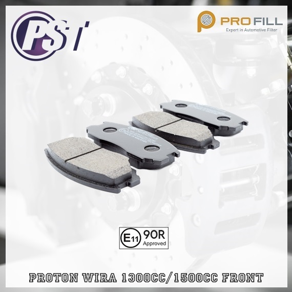 PST Disc Brake Pad [Semi Metallic] PC351102 (D6070) Front - Proton Wira ...