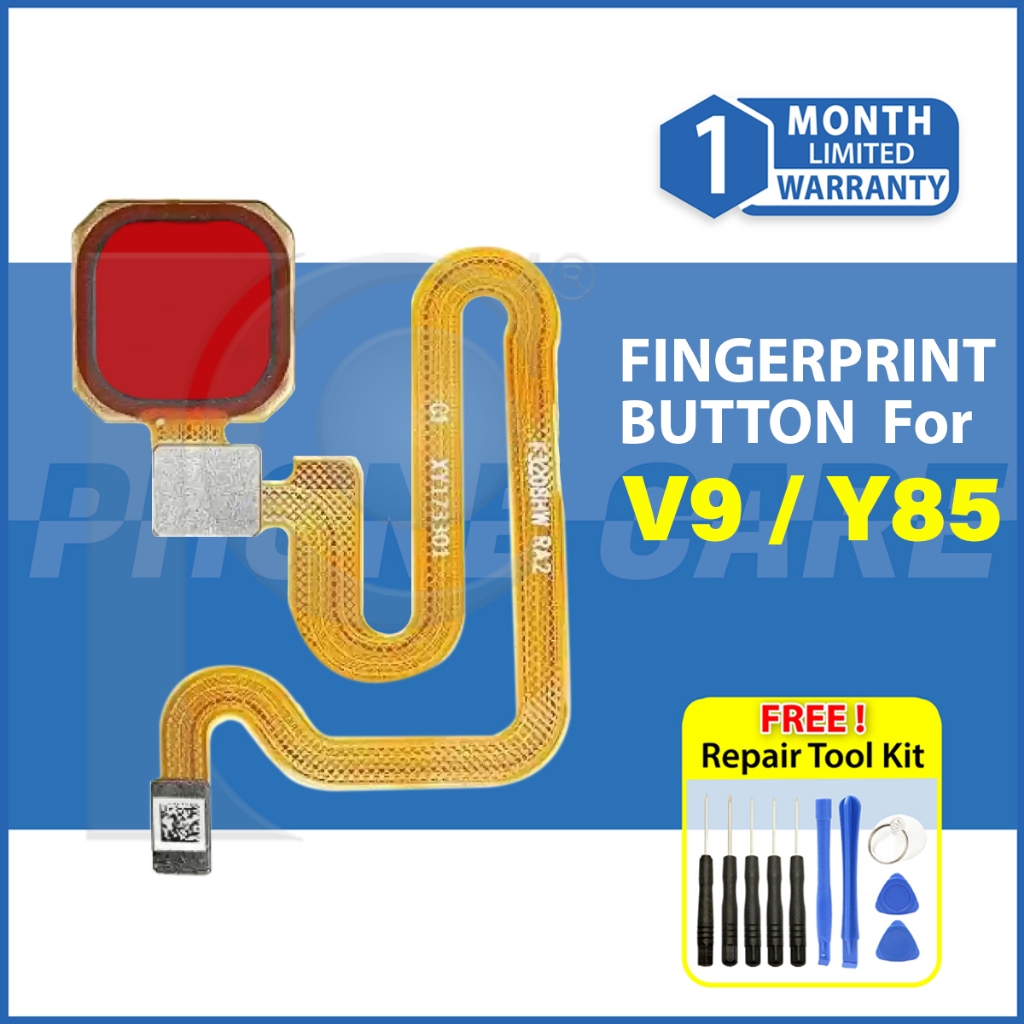 FINGER PRINT BUTTON RIBBON FLEX CABLE COMPATIBLE FOR VIVO V9 / Y85 ...