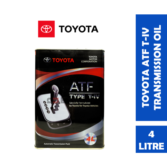 【100% ORIGINAL】Toyota ATF TYPE-IV For Toyota Harrier/ Wish/ Altis/ Vios ...
