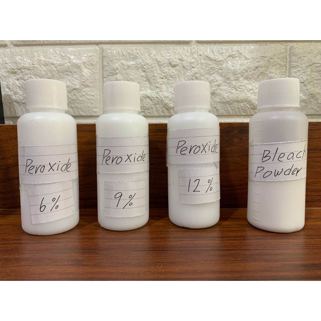 Colour Peroxide (100ML) & Bleaching Powder (50ML) | Shopee Malaysia