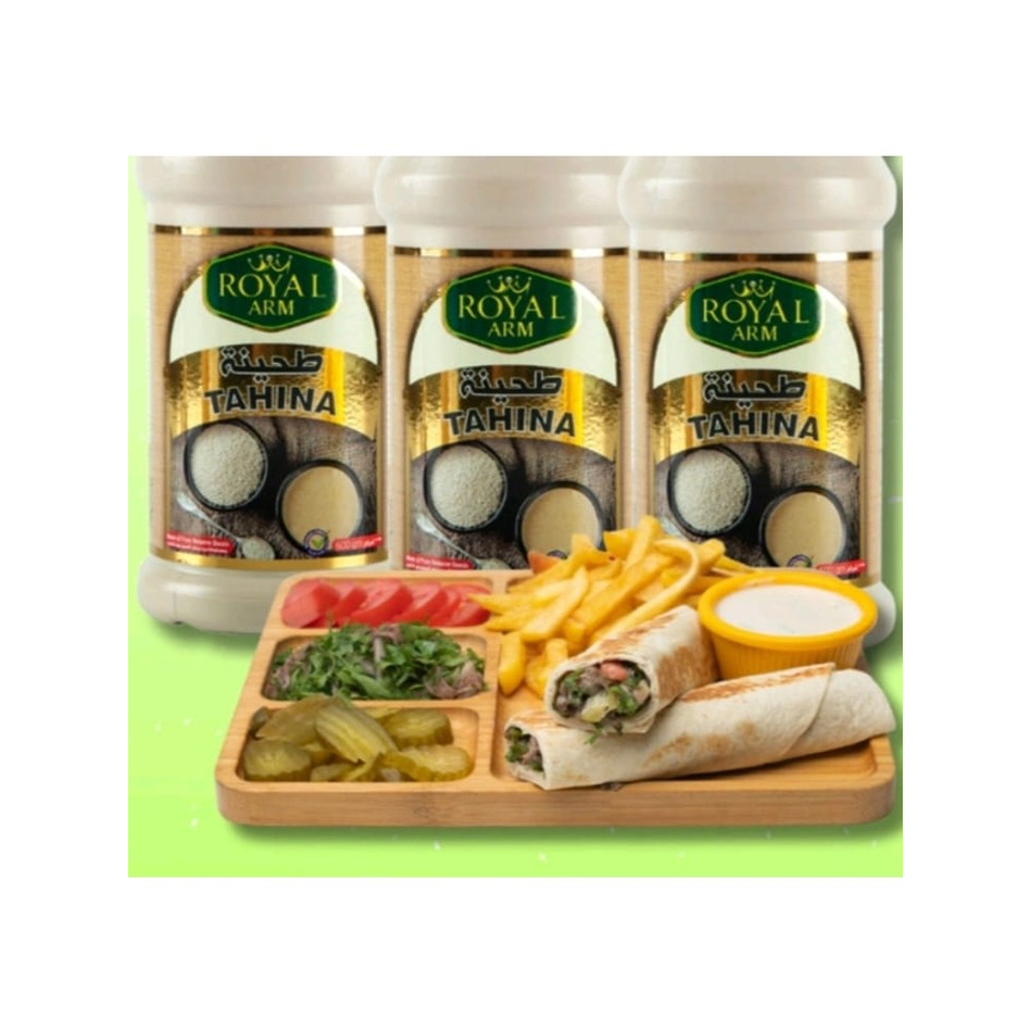 ROYAL ARM Tahini sesame tahina spread ,ready eat sesama seeds100%(900g-----600g---400g) | Shopee ...