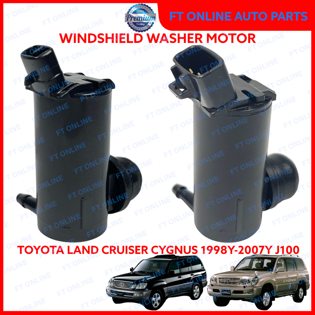 TOYOTA LAND CRUISER CYGNUS 1998-2007 J100 WASHER MOTOR/PUMP WINDSHIELD ...