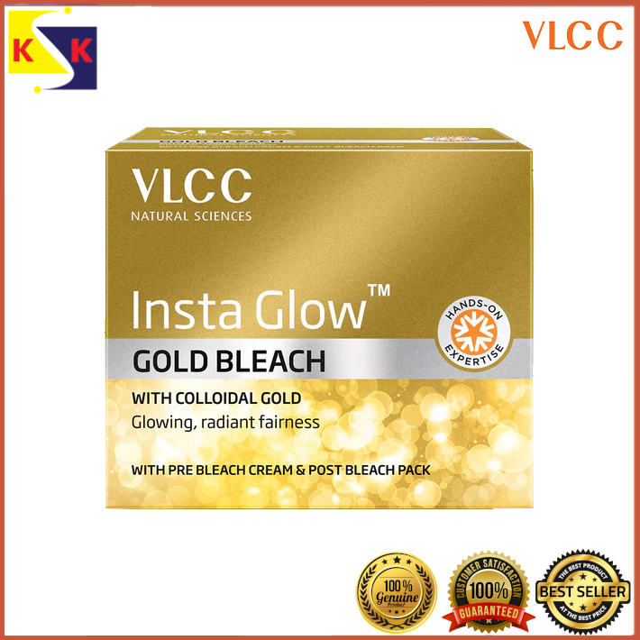 VLCC Insta Glow Gold Bleach(402g) | Shopee Malaysia