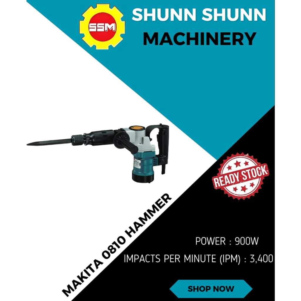 MAKITA HM0810TA DEMOLITION HAMMER | Shopee Malaysia