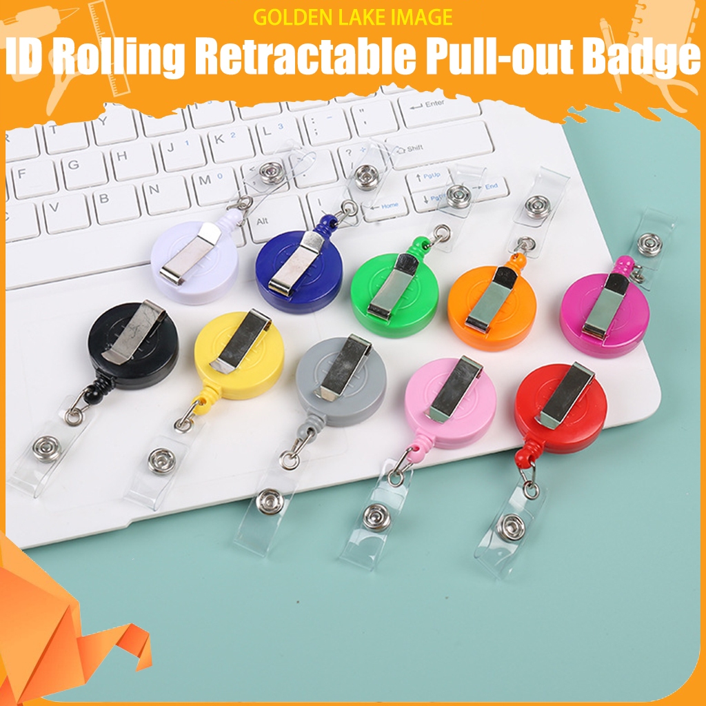 Translucent Yoyo Pulley | Yoyo Tag | Round Shape ID Card Pulley ...