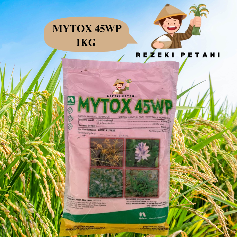 [ORIGINAL] 1kg MYTOX 45WP/Racun Rumpai/2,4-D-isobutyl/Keladi Agas ...