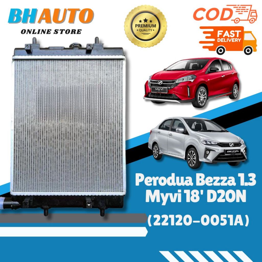 Perodua Bezza 1.3/Myvi 18' Radiator (22120-0051A) | Shopee Malaysia