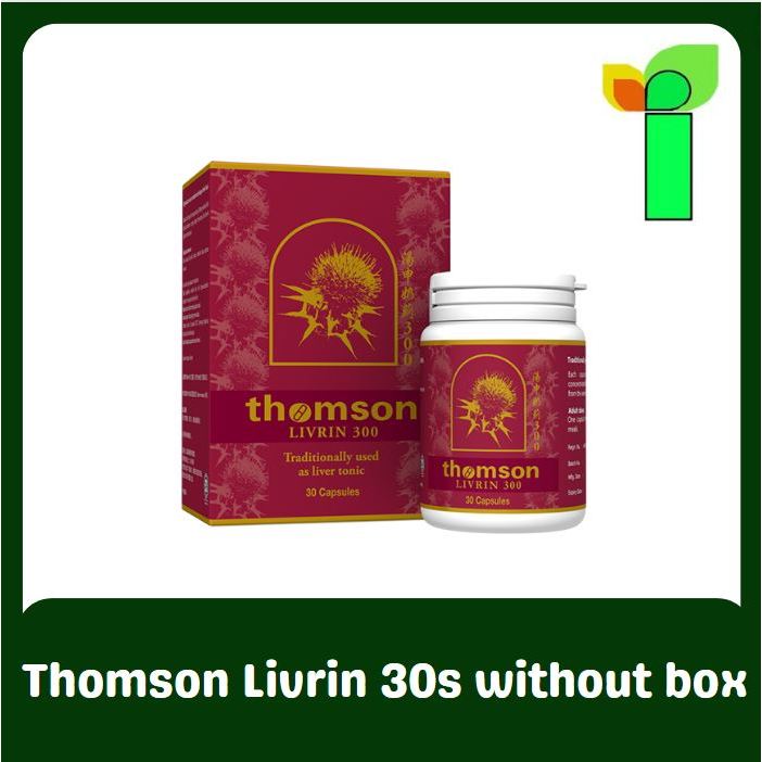 I Pharmacy Thomson Livrin Capsules 300mg 30s [Expired 2028] | Shopee ...