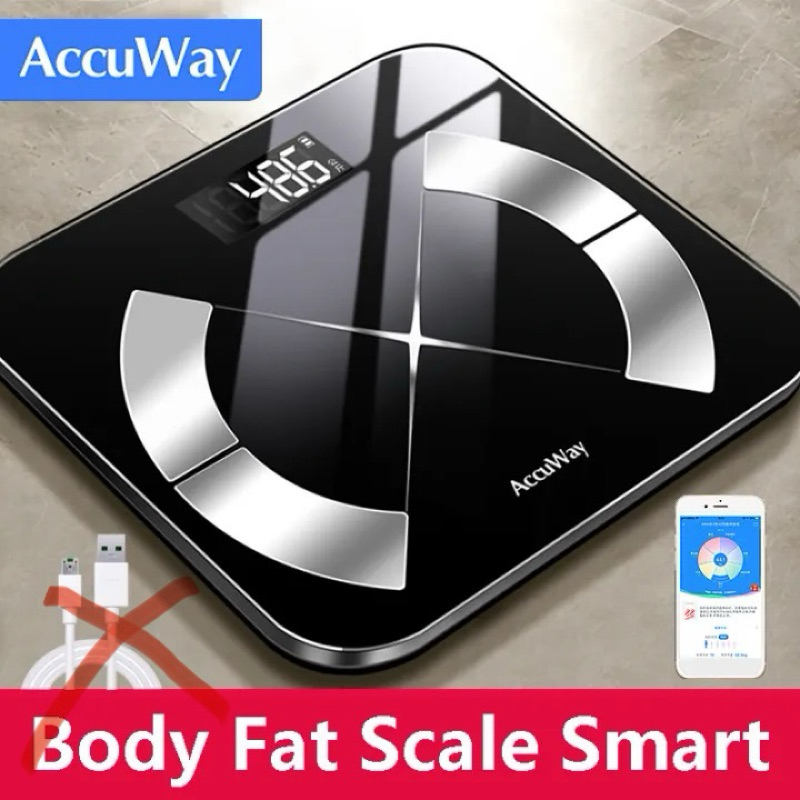 (chinese language)AccuWay human intelligent body fat scale Bluetooth ...