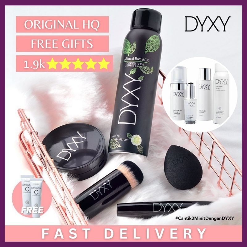💯 [𝙊𝙍𝙄𝙂𝙄𝙉𝘼𝙇 𝙃𝙌] DYXY COSMETICS & DYXY SKINCARE MAKEUP SET | Shopee Malaysia